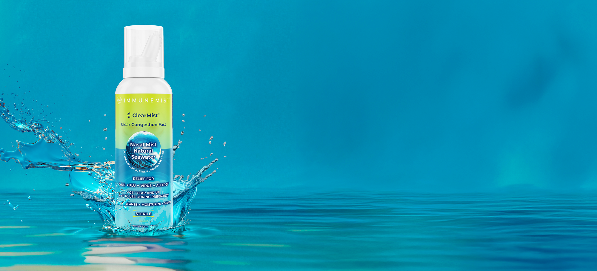 ImmuneMist® Oral and Nasal Spray | Decontaminate and Rinse Away Germs